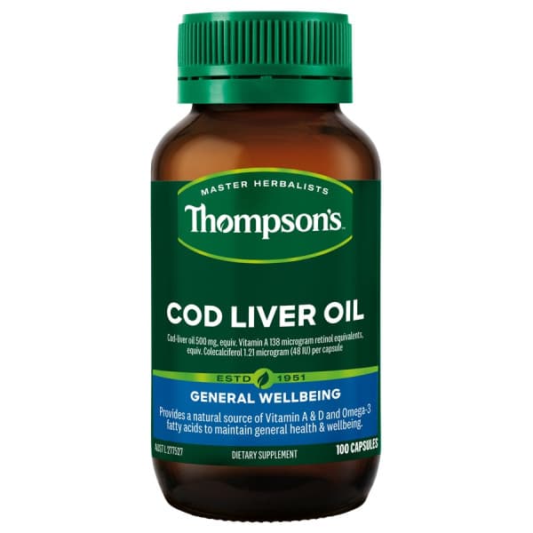 Buy Thompson's Cod Liver Oil Online Chempro Online