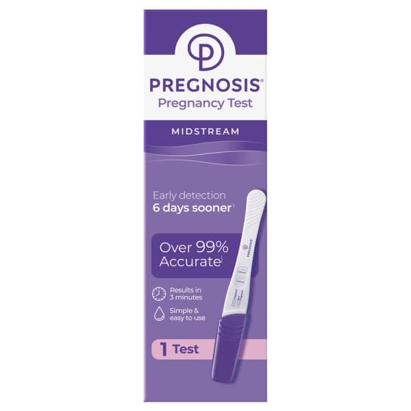 Buy Pregnosis Midstream Pregnancy Test 1 Pack Online