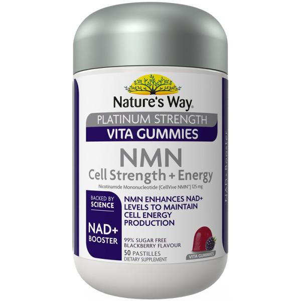 Buy Natures Way Platinum Strength NMN Pastilles 50 Online