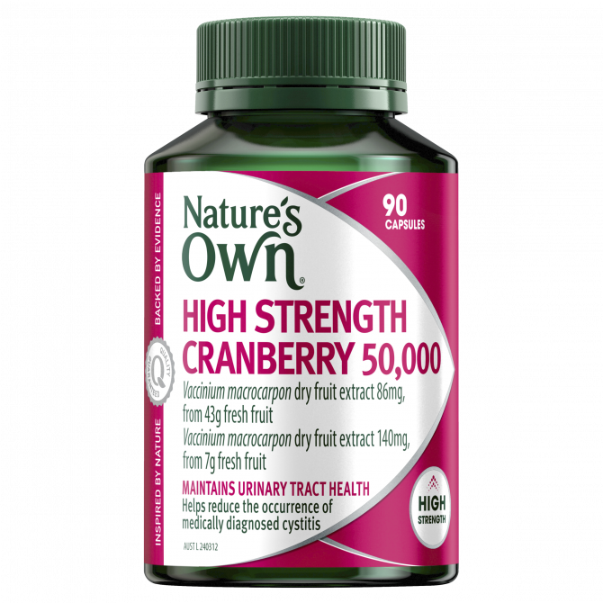Buy Nature's Own Cranberry 50000 Online Chempro Online