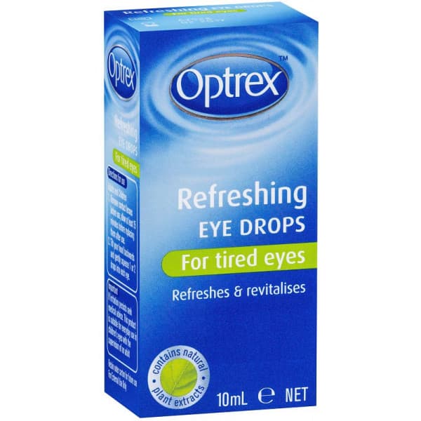 Buy Optrex Refreshing Eye Drops 10ml Online | Chempro Chemists