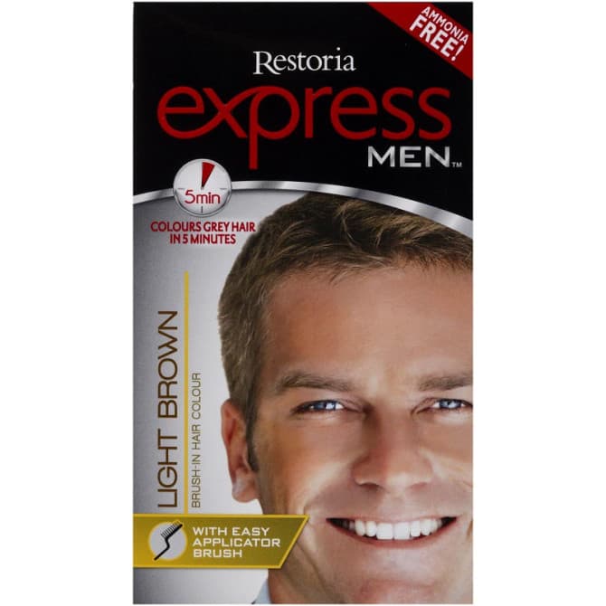 Buy Restoria Express Men Light Brown Online | Chempro Chemists