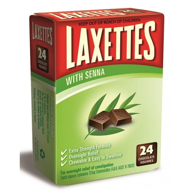Buy Laxettes Chocolate 24 pack Online | Chempro Chemists