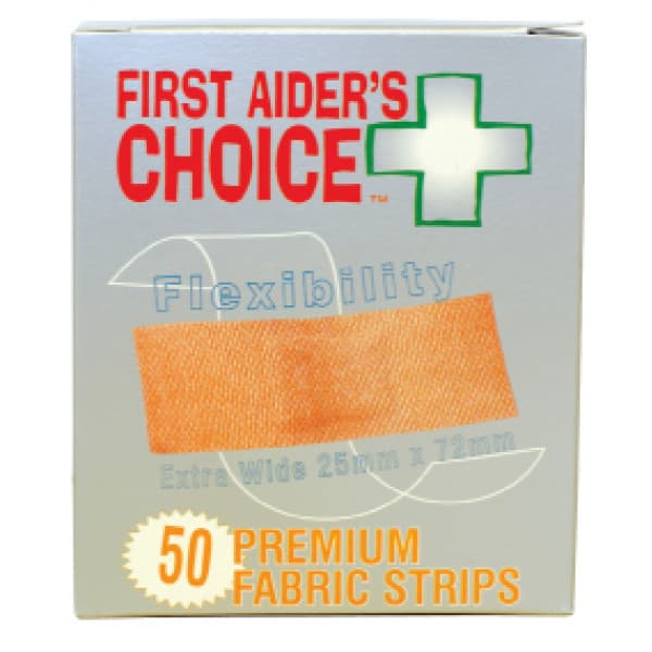 Buy First Aiders Choice Extra Wide Fabric Strip 50 Online | Chempro ...