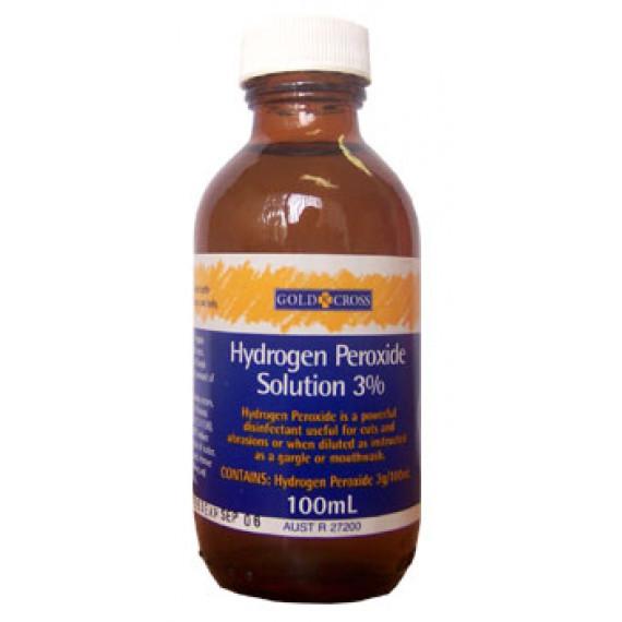 Buy Gold Cross Hydrogen Peroxide 10 Vol 3% 100ml Online | Chempro Chemists