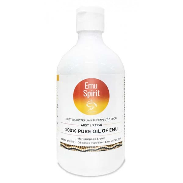 Buy Emu Spirit 100% Pure Oil of Emu 500ml Online | Chempro Chemists