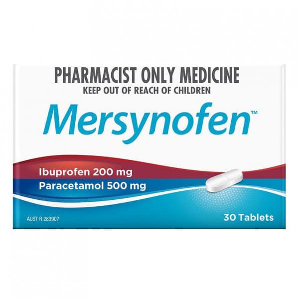 Buy Mersynofen 30 Tablets Online