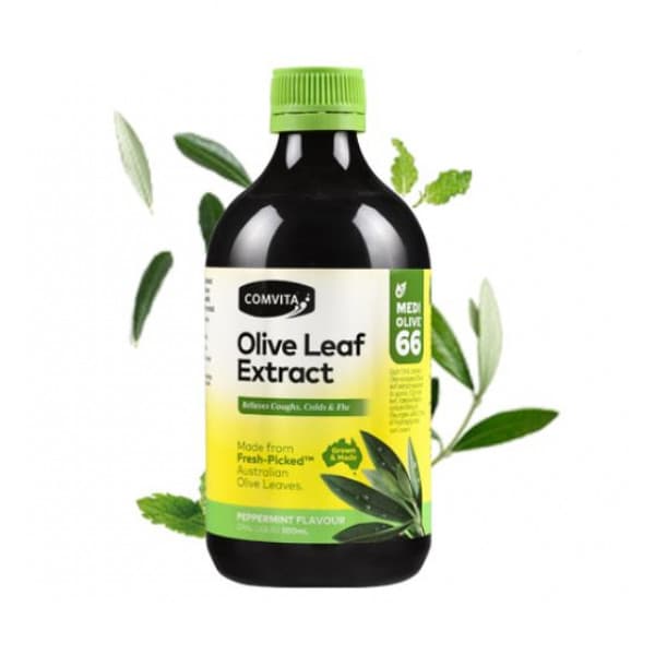 Buy Comvita Fresh-Picked Olive Leaf Extract Peppermint 500ml Online ...