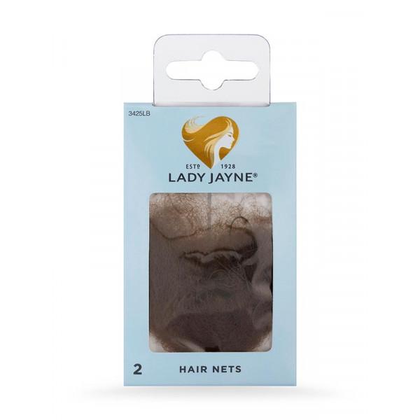 Buy Lady Jayne Light Brown Hair Nets 2 Pack Online | Chempro Chemists