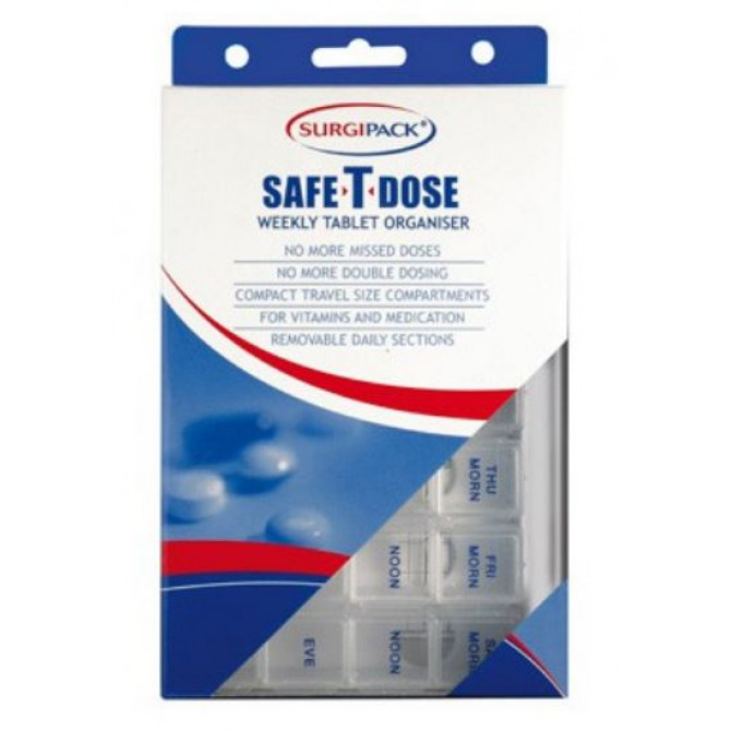 Buy Surgipack Weekly Tablet Organiser Online Chempro Online