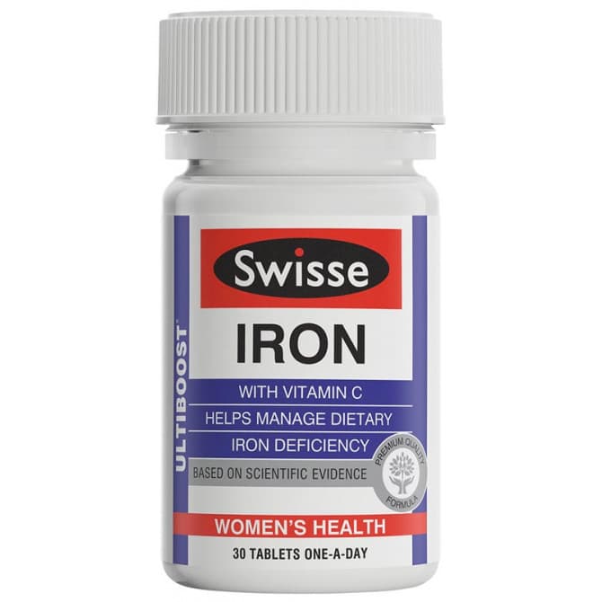 Buy Swisse Ultiboost Iron 30 Tablets Online | Chempro Chemists