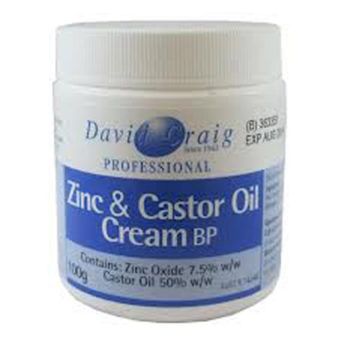 Buy David Craig Zinc & Castor Oil Cream 100g Online | Chempro Chemists