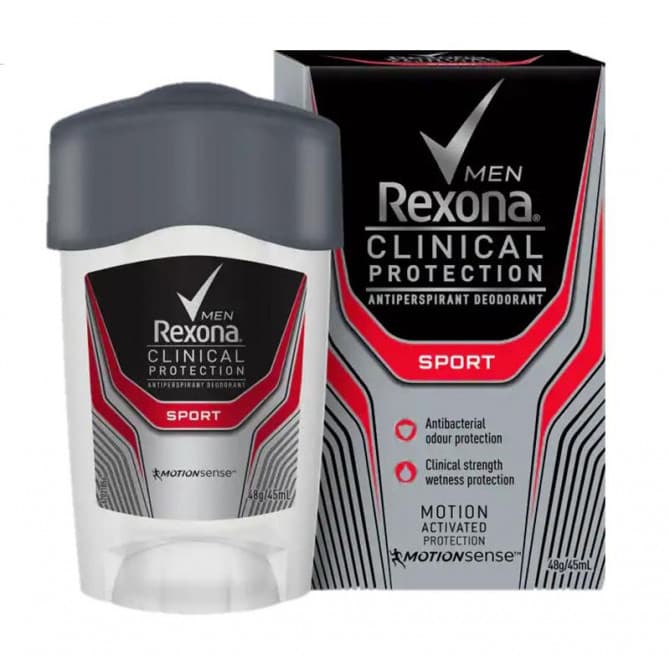 Buy Rexona Men Sport Clinical Protection Antiperspirant 45ml Online ...
