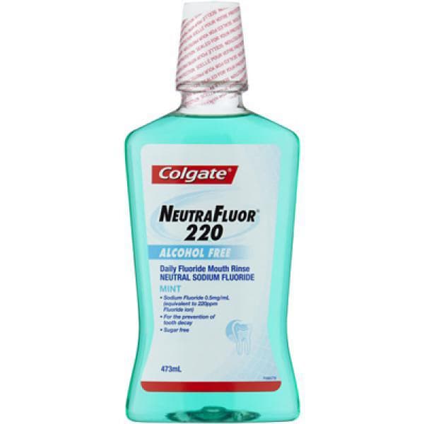 Buy Colgate Neutrafluor 220 Mouth Rinse Alcohol Free Mint 473ml Online