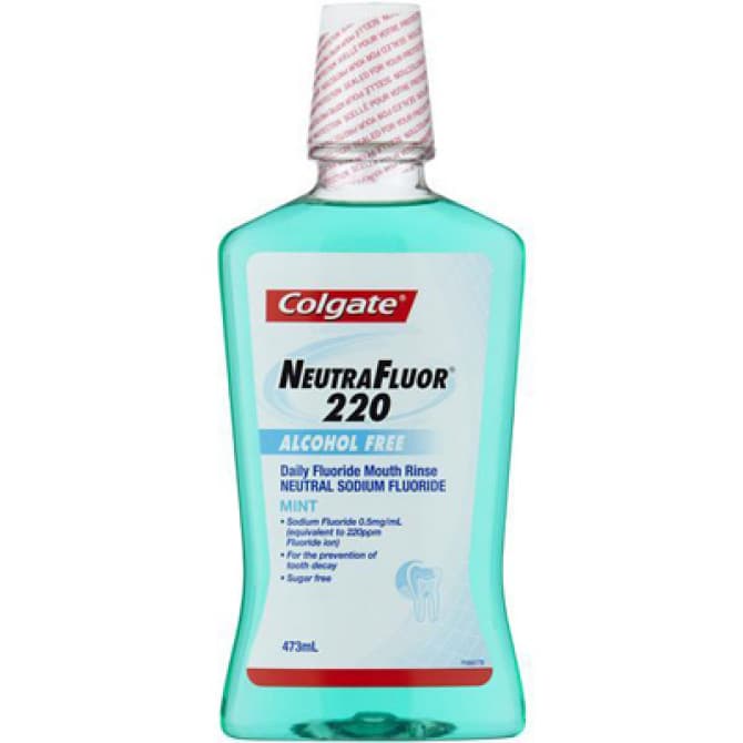 Buy Colgate Neutrafluor 220 Mouth Rinse Alcohol Free Mint 473ml Online