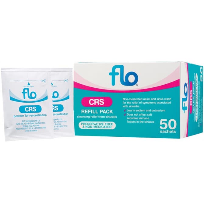 Buy FLO CRS Refill 50 Sachets Online | Chempro Chemists