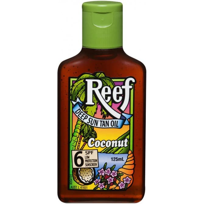 Buy Reef Oil Coconut SPF6 Plus 125ml Online