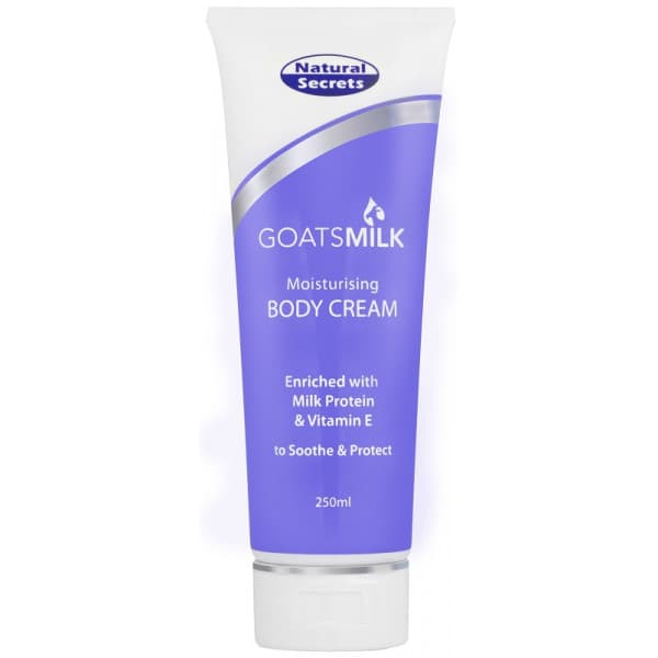 Buy Natural Secrets Goatsmilk Moisturising Body Cream 250ml Online ...