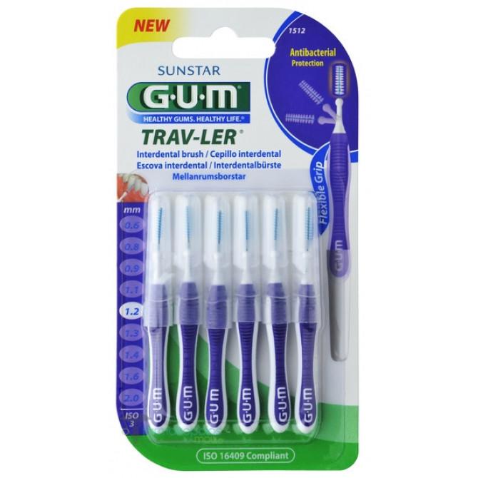 Buy GUM Proxa Travler 1.2mm 6 Pack Online | Chempro Chemists