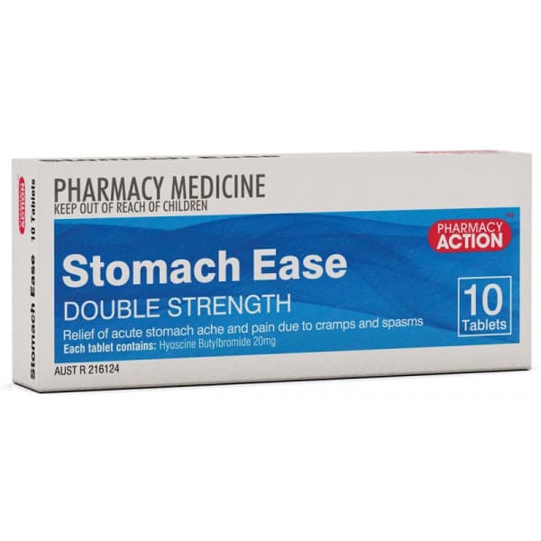 Buy Pharmacy Action Stomach Ease Forte 10 Tablets Online | Chempro Chemists