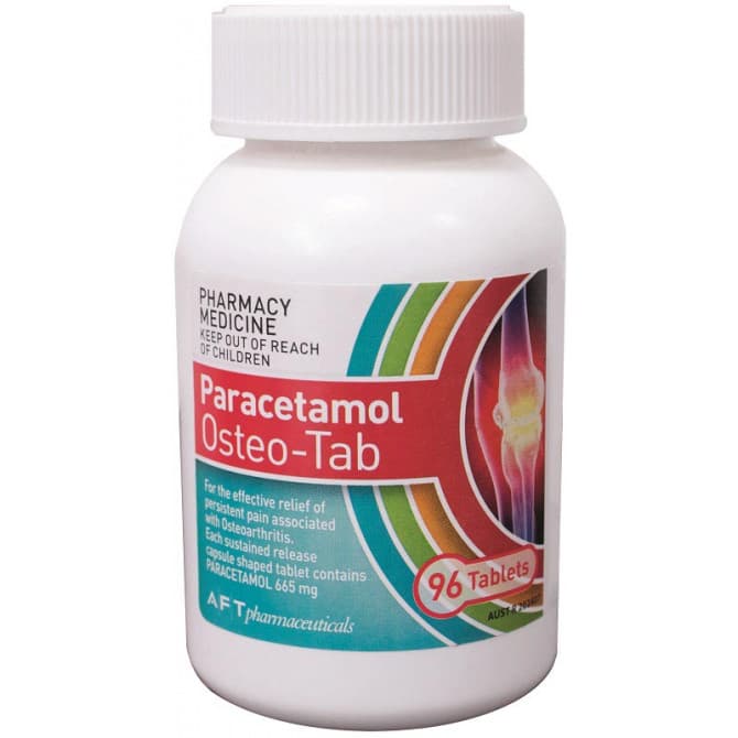 Buy Paracetamol Osteo Bottle 96 Tablets S3 Online