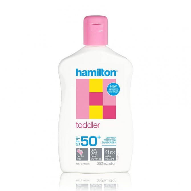 Buy Hamilton Toddler Sunscreen SPF50 Plus Lotion 250ml Online