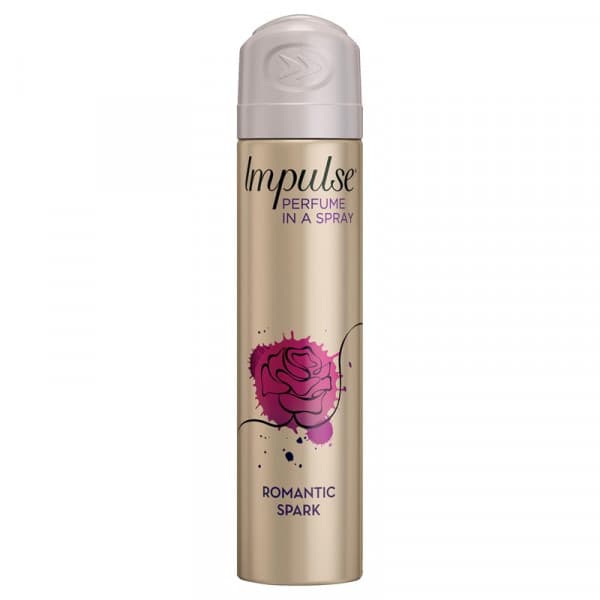 Buy Impulse Women Body Spray Aerosol Deodorant Romantic Spark 75ml ...