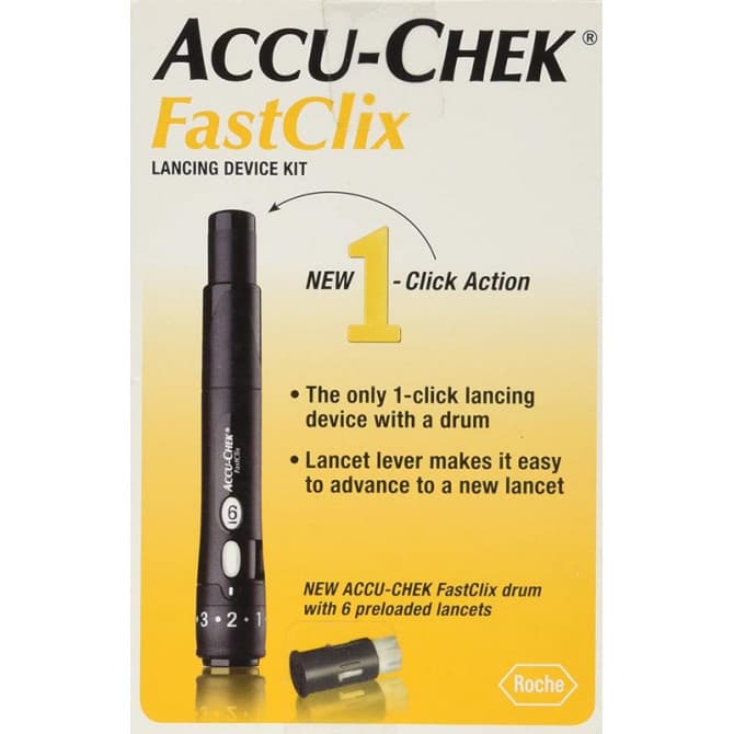 Buy Accu-Chek FastClix Lancing Device Kit Online | Chempro Chemists