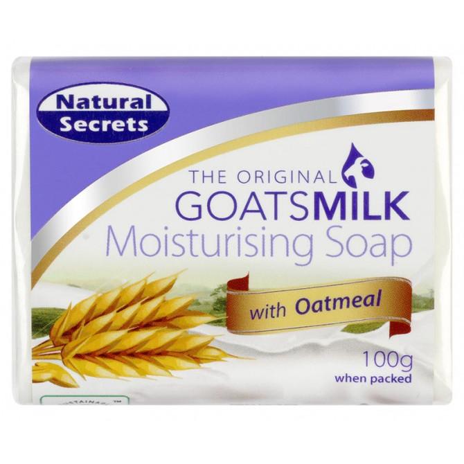 Buy Natural Secrets Goatsmilk Moisturising Soap Oatmeal 100g Online ...