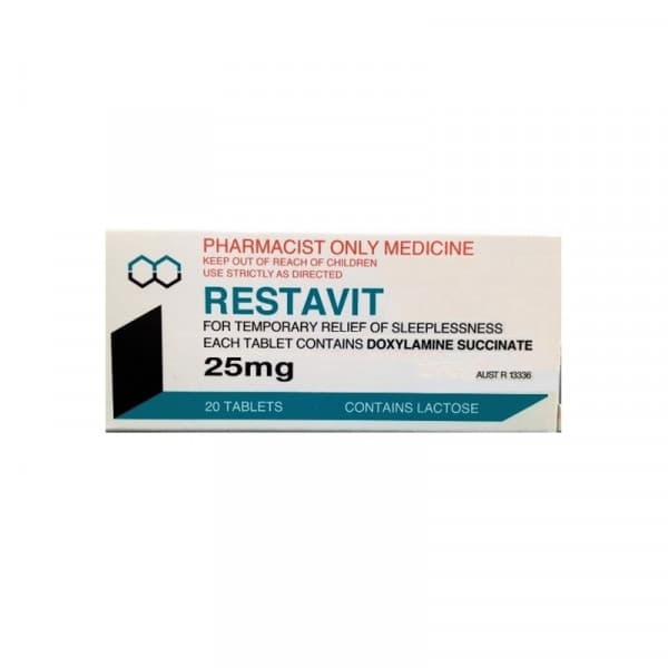 Buy Restavit 20 Tablets 25mg (S3) Online