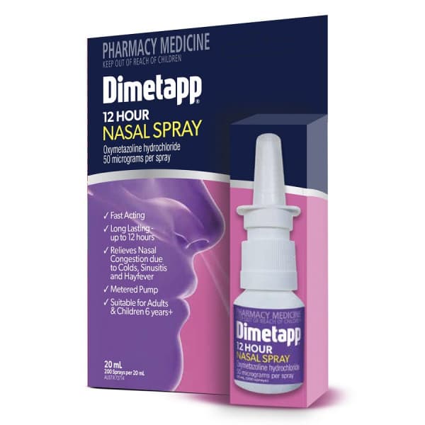 Buy Dimetapp Nasal Spray 20ml Online