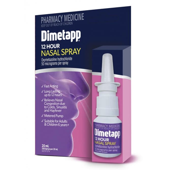 Buy Dimetapp Nasal Spray 20ml Online