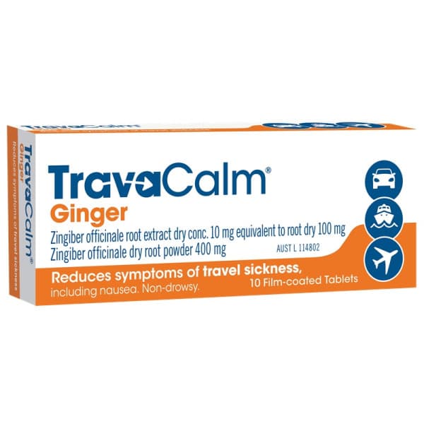 Buy TravaCalm Natural 10 Tablets Online