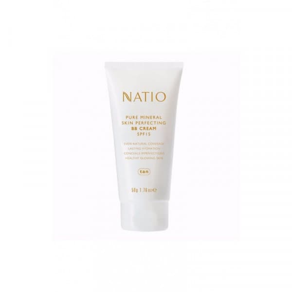 Buy Natio Pure Mineral Skin Perfecting BB Cream SPF 15 Tan 50g Online ...