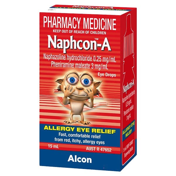 Buy Naphcon A Eye Drops 15ml Online