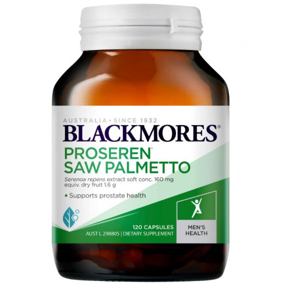 Buy Blackmores Proseren Saw Palmetto 120 Capsules Online | Chempro Chemists
