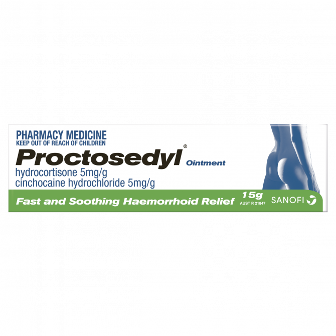 Buy Proctosedyl Ointment 15g Online | Chempro Chemists