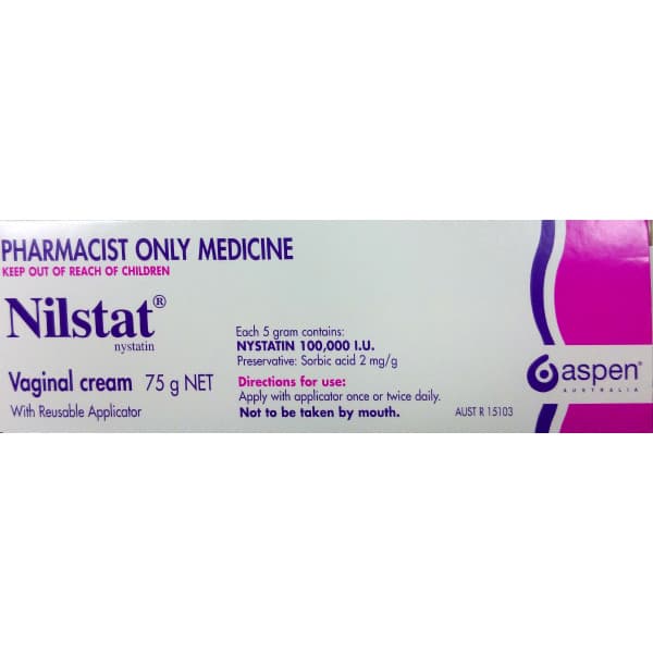 Buy Nilstat Vaginal Cream 75g (S3) Online