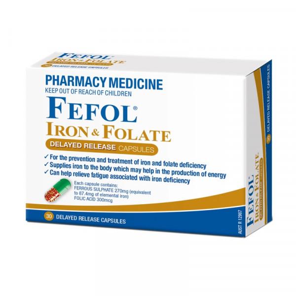 Buy Fefol 30 Capsules Online | Chempro Chemists