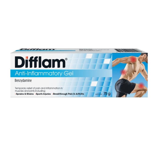 Buy Difflam Anti Inflammatory Gel 75g Online