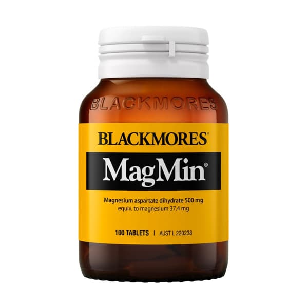 Buy Blackmores Magmin 500mg 100 Tablets Online | Chempro Chemists
