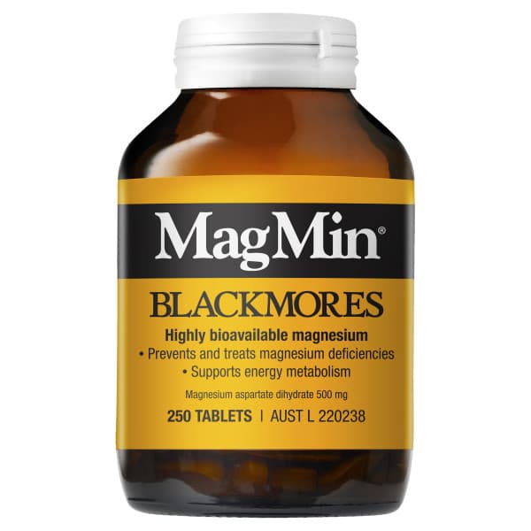 Buy Blackmores Magmin 500mg 250 Tablets Online | Chempro Chemists