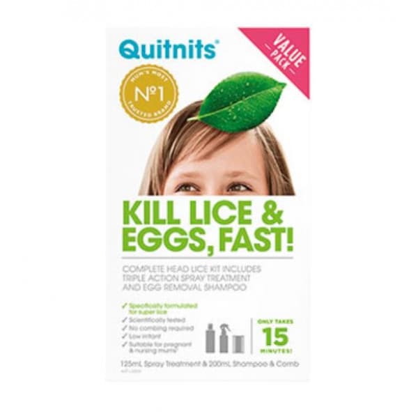 Buy Quit Nits Complete Lice Kit Online Chempro Chemists