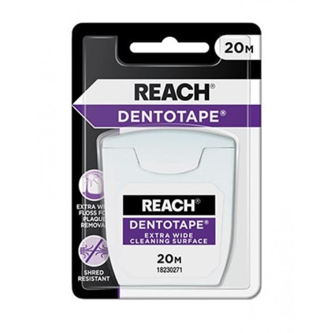 Buy Reach Dentotape Waxed Floss 20m 1 Pack Online