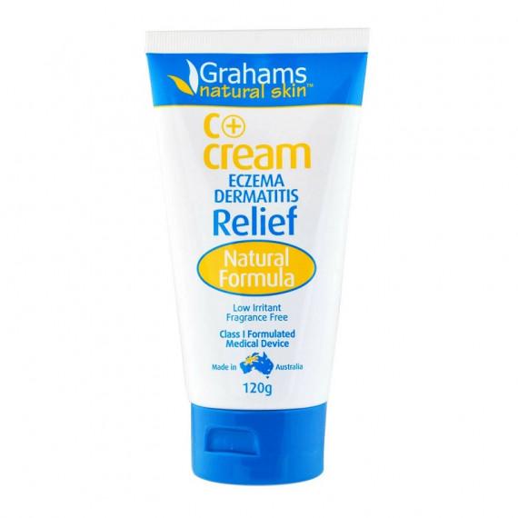 Buy Grahams C+ Eczema & Dermatitis Cream 120g Online | Chempro Chemists