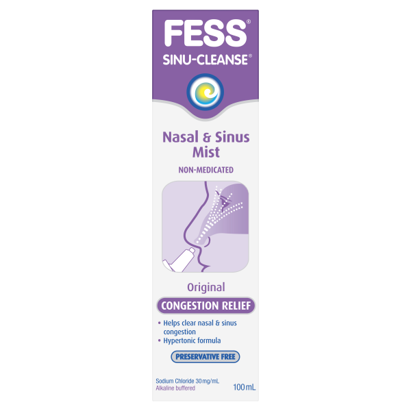 Buy Fess Saline Nasal Spray & Sinus Rinse | Chempro Chemists