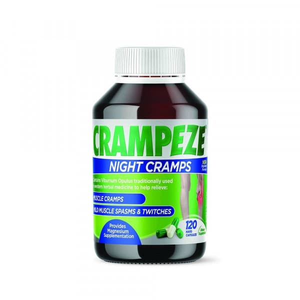 Buy Crampeze Night Cramps 120 Capsules Online | Chempro Chemists