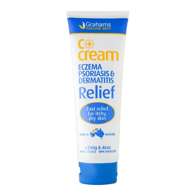 Buy Grahams C Plus Eczema And Dermatitis Cream 240g Online