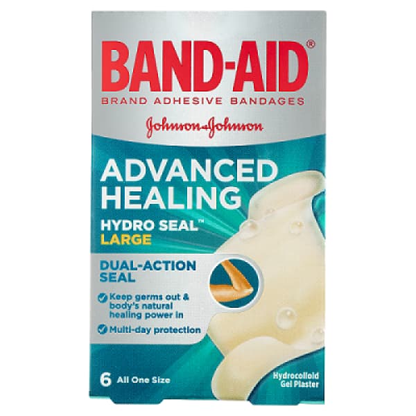 Buy Band-Aid Advanced Healing Large 6 Pack Online | Chempro Chemists
