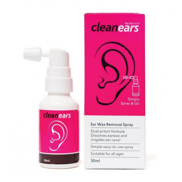 Buy Clean Ears Wax Removal Spray 30ml Online | Chempro Chemists